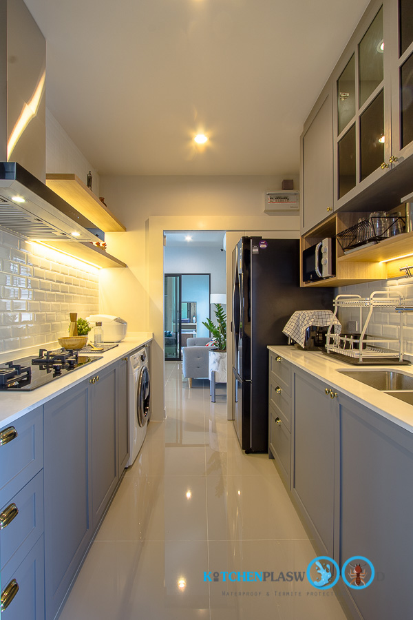 Classic Kitchen 2 Side I Shape เรียบหรูแบบมีสไตล์ • KITCHENFORM