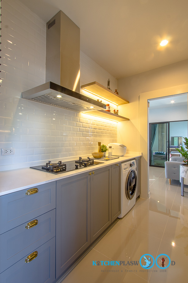 Classic Kitchen 2 Side I Shape เรียบหรูแบบมีสไตล์ • KITCHENFORM