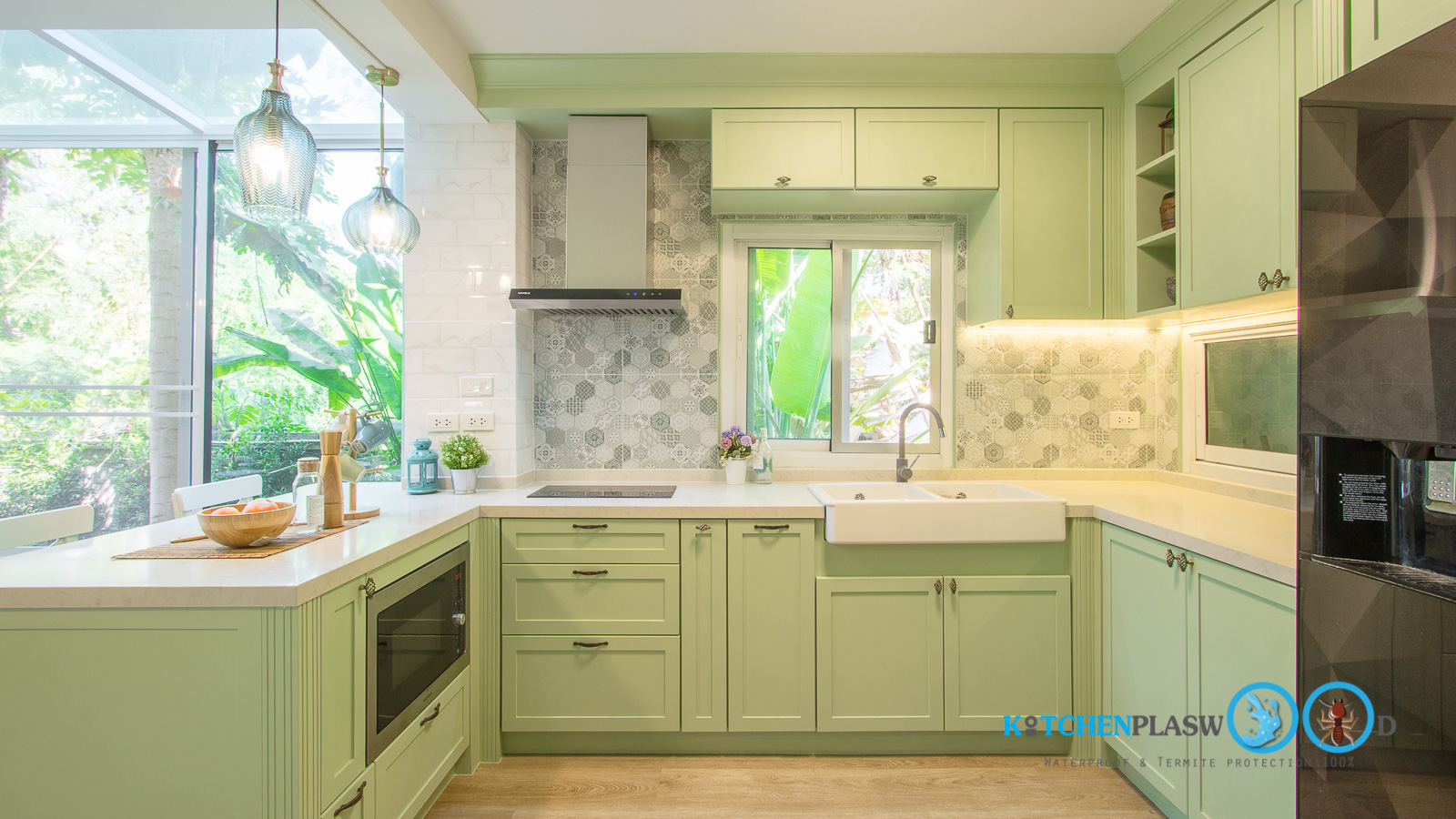 เปรียบเทียบระหว่าง ชุดครัวสีพ่น VS ชุดครัวลามิเนต • KITCHENFORM