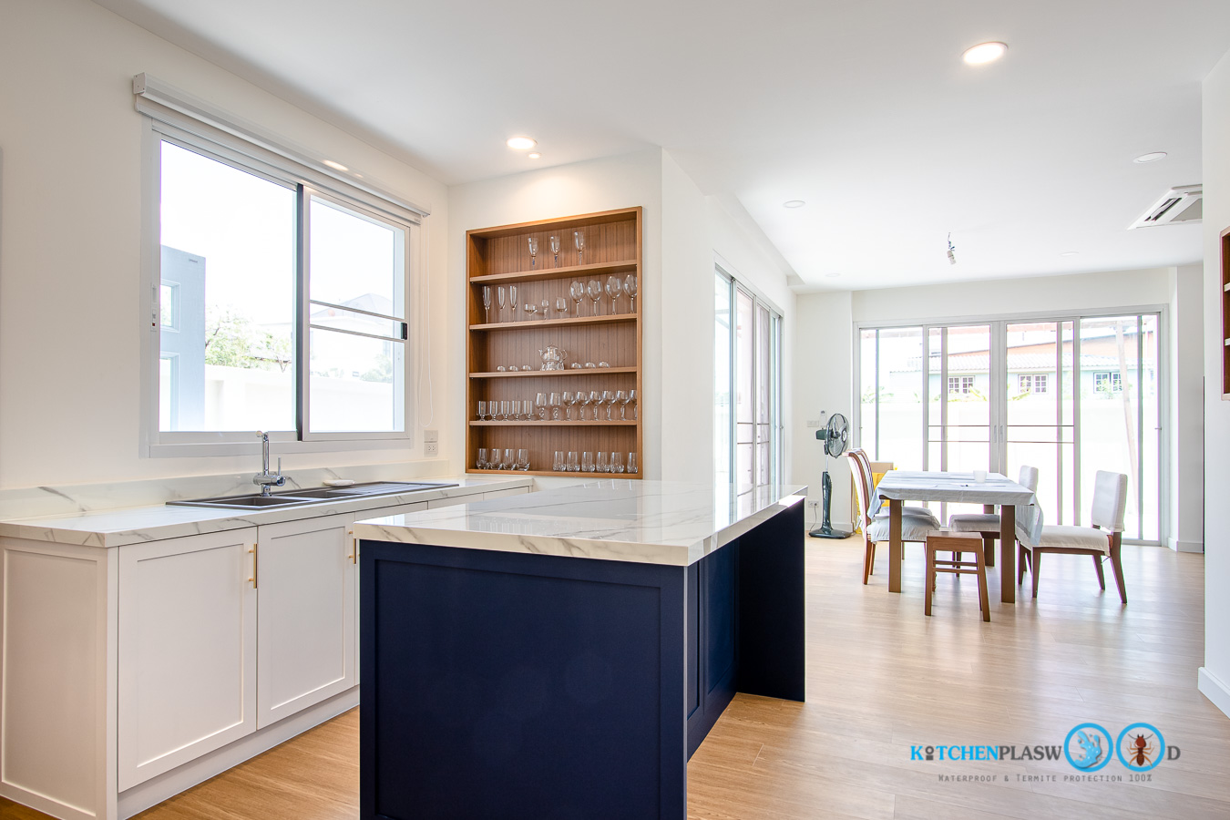 Clean & Luxury Kitchen ชุดครัวสไตล์คลีนๆ สุดหรู • KITCHENFORM