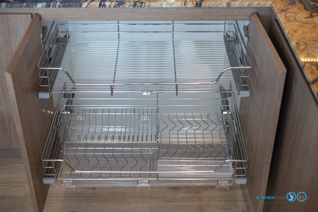 ชุดครัวลายไม้โอ๊ก Oak Wood Pattern สวยมีเอกลักษณ์ • KITCHENFORM